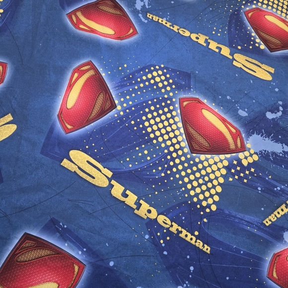 Bedding | Dc Comics Superman Full Size Flat Sheet Only | Poshmark